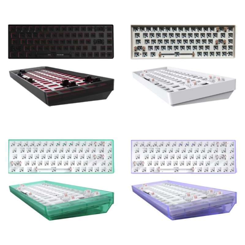 Promo Ciy Tester 68 Wireless Barebones Mechanical Keyboard Kit Hotswap ...