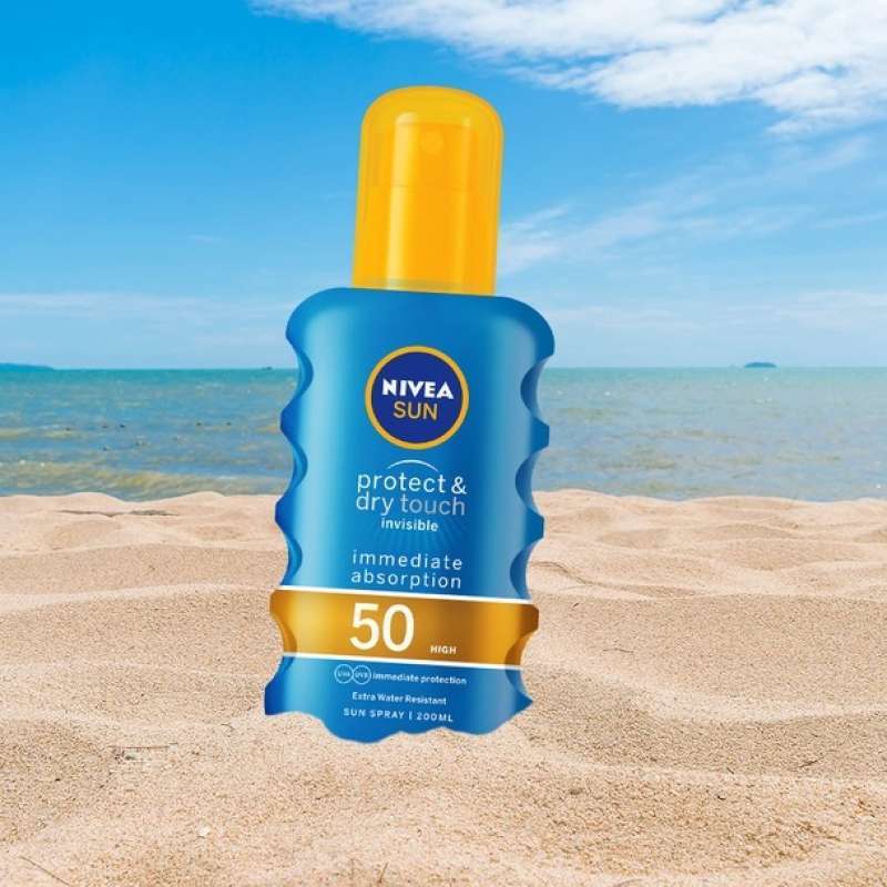 Jual Nivea Sun Protect & Dry Touch Invisible Sun Spray Spf50 High 200ml ...