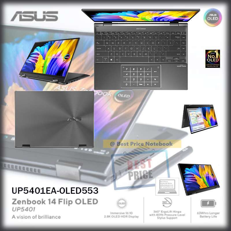 Asus Zenbook 14 Flip Oled 16 GB - 🔥 Harga & Spesifikasi Terbaru Juni 2026