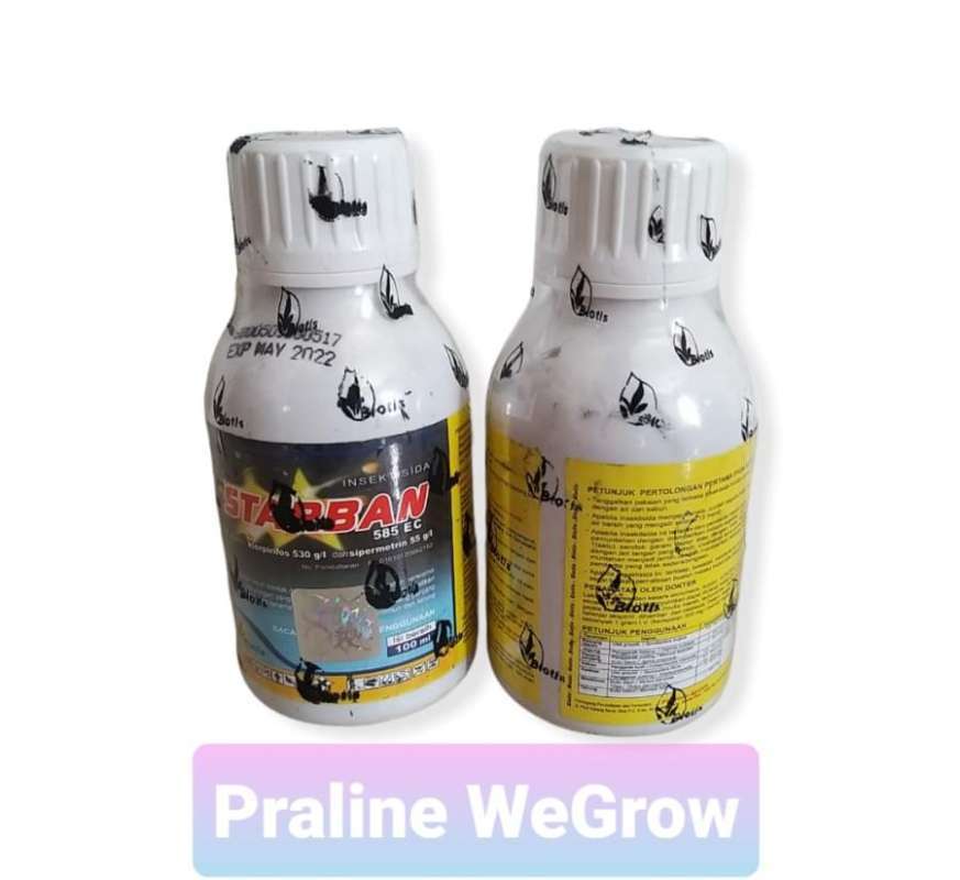 Jual Obat Tanaman Starban 585 EC 100 ML Insektisida Ulat Kutu Padi di ...