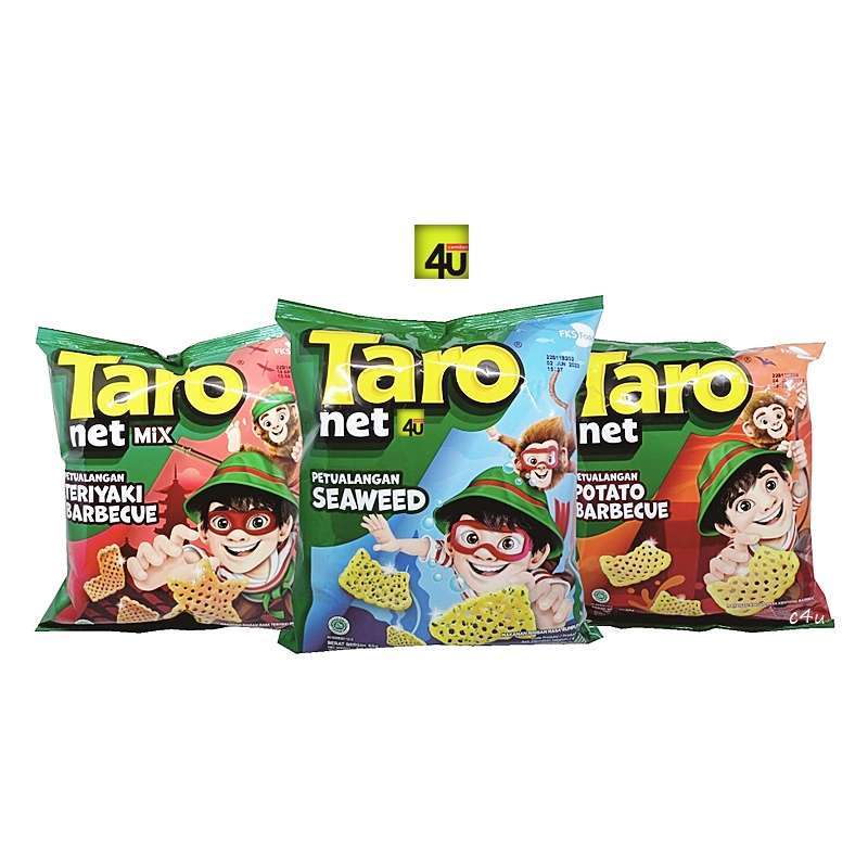 Promo Taro Net Petualangan - Makanan Ringan Ekstrudat - 65gr Diskon 18% ...