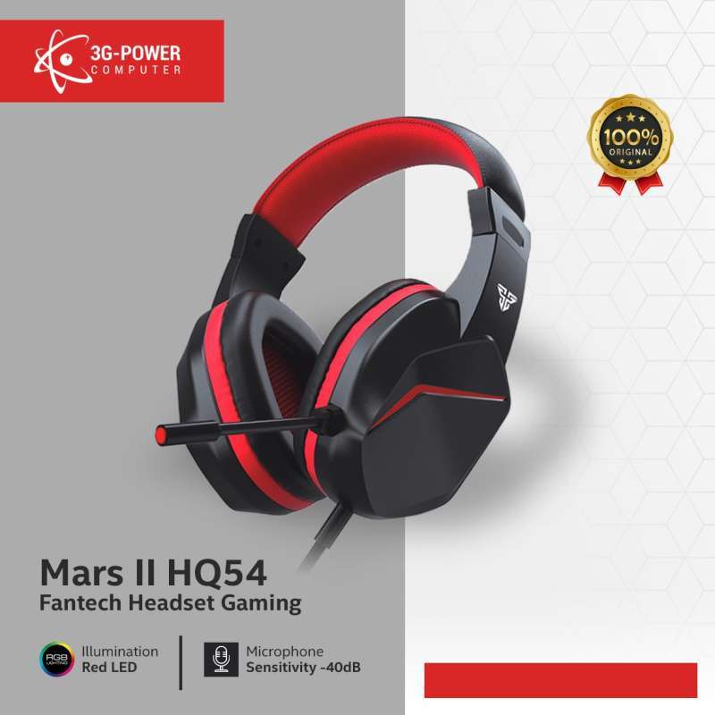 Promo Fantech Mars Ii Hq54 Gaming Headset Diskon 50% Di Seller Kla Computer Official Store - Kla ...