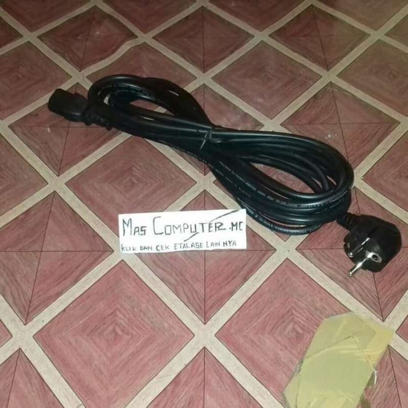 Promo Kabel Power Cpu 5 Meter Sni/Kabel Power Pc/Kabel Power Computer ...