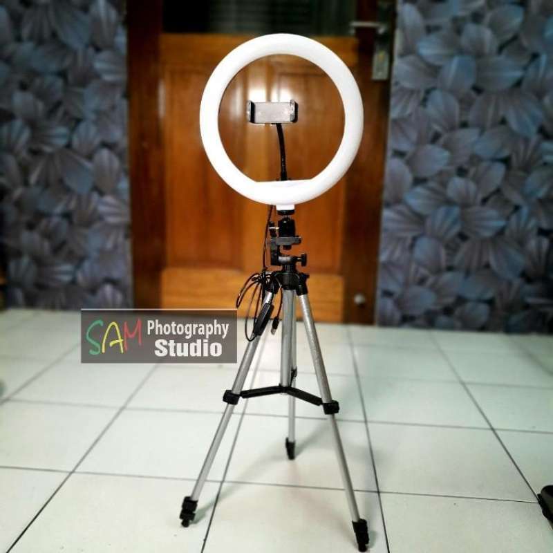 Jual Lampu TIKTOK tik tok Ring Light dengan Lighstand Tripod - 1MBlack ...