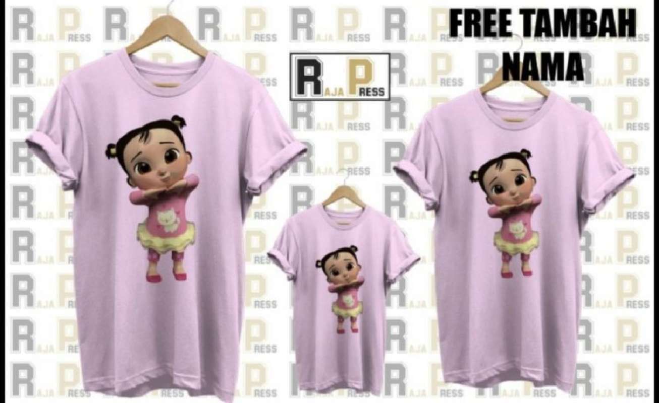 Jual KAOS FAMILY - KAOS KIDS ANAK BABYBUS, COCOMELON, DAVE EVA,LOLO ...
