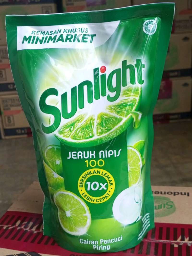Jual Sunlight Jeruk Nipis 755 ml [1 Dus isi 12 Pouch] di Seller IRENS ...