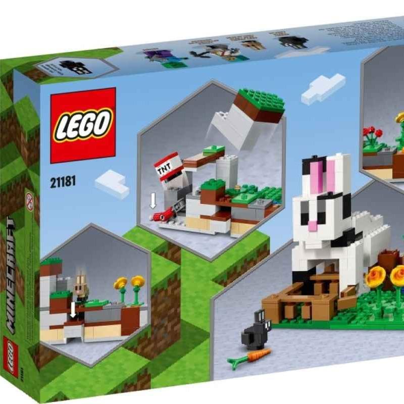 Jual LEGO 21181 MINECRAFT The Rabbit Ranch - Mainan Anak Edukasi di ...