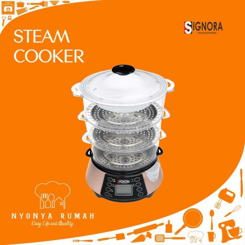 Jual Signora Steam Cooker 12Liter/Steamer/Alat Kukus/Sterilizer di ...