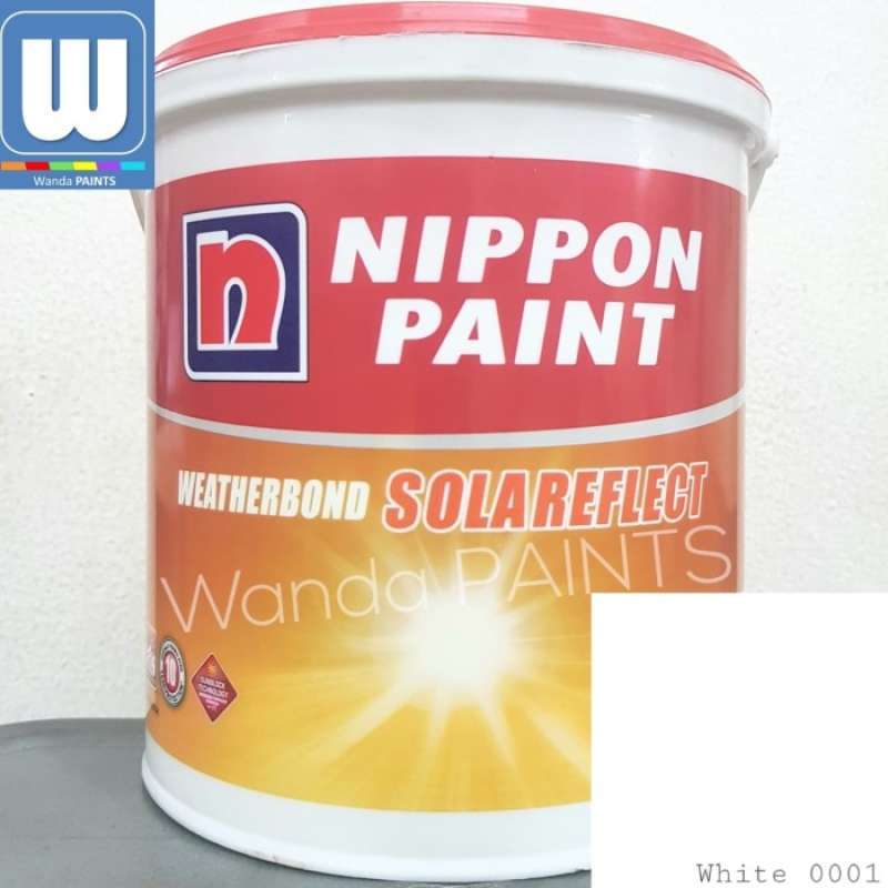 Promo Nippon Paint Weatherbond Solar Eflect White Putih (2.5 Liter ...
