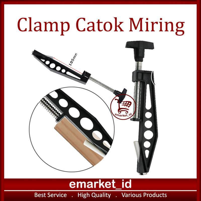 Jual Clamp Catok Jepit Kayu Miring / Klem Pocket Hole Joints Slant Pull ...