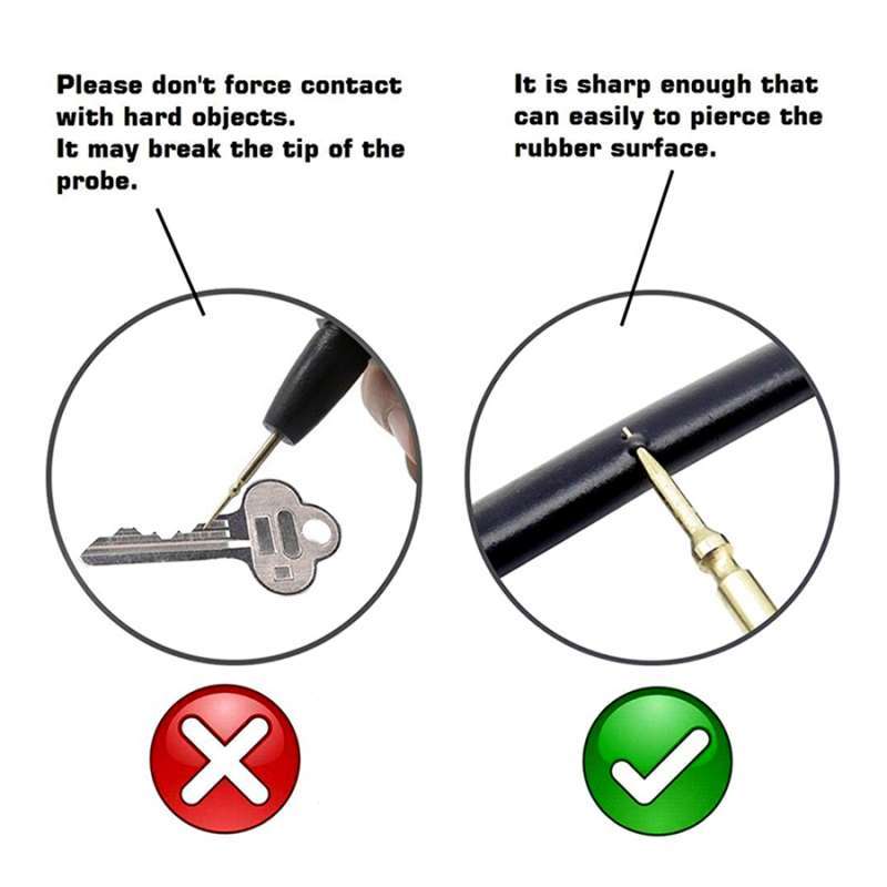 Jual Kabel Multimeter 10a 1000v / Probe Tester Multitester Jarum ...