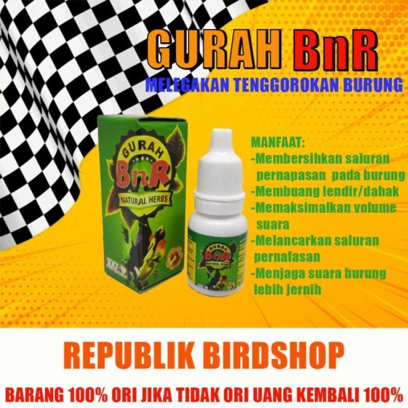 Promo Gurah Natural Herbs Bnr Obat Burung Sakit Pernafasan Batuk ...