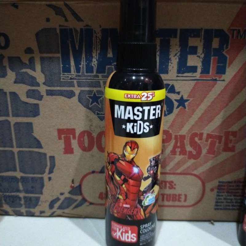 Promo Master Kids Spray Cologne 100ml Diskon 5% di Seller oto manja ...