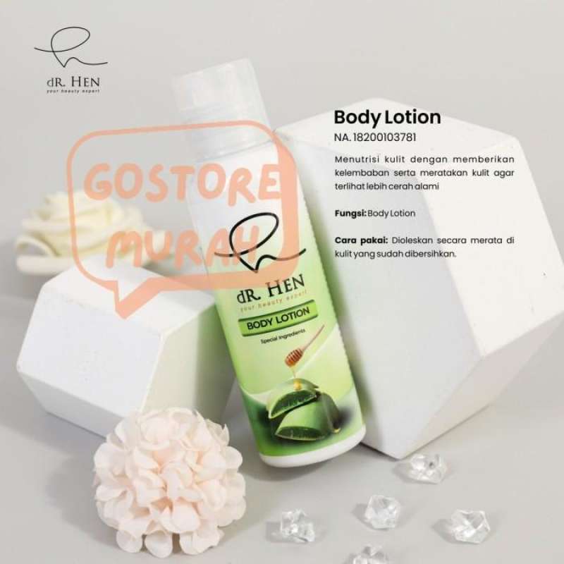 Jual dr.hen dR hen body lotion ORIGINAL di Seller GOSTORE MURAH ...