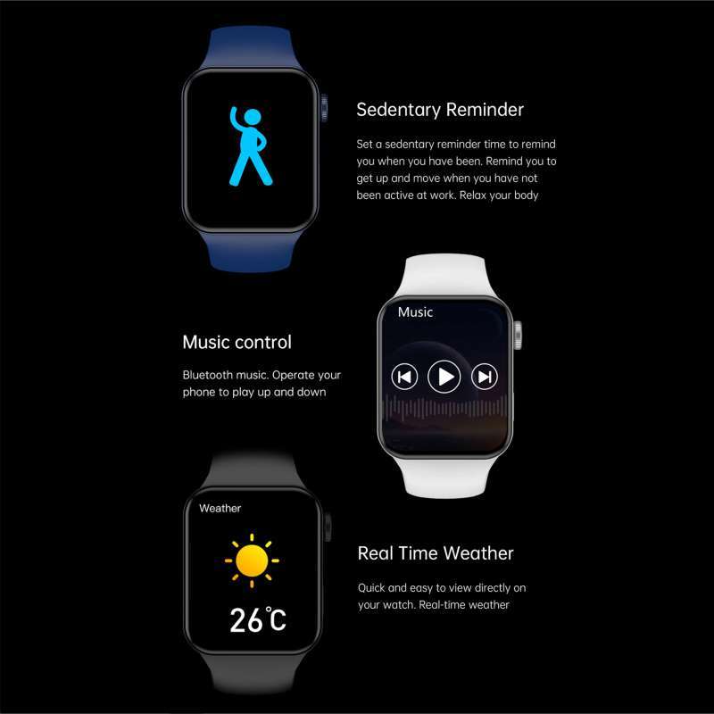 Promo Sniper Smartwatch Sw8 Pro Series Support Wireless Charging Diskon ...