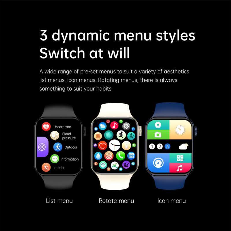 Promo Sniper Smartwatch Sw8 Pro Series Support Wireless Charging Diskon ...