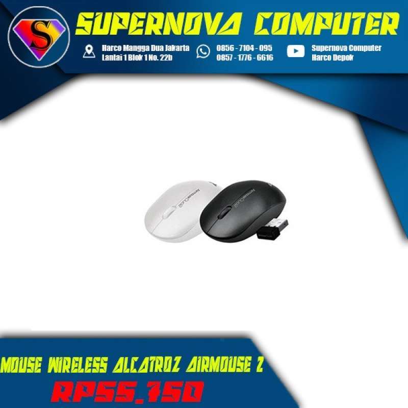 Jual Mouse Wireless Alcatroz Airmouse 2 di Seller Meena Store ...