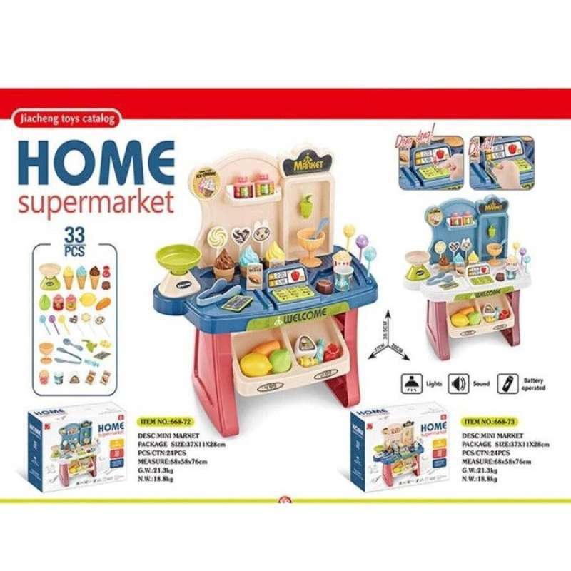 Jual MAINAN ANAK MINI MARKET PLAYSET - Multicolor di Seller PELITA ...