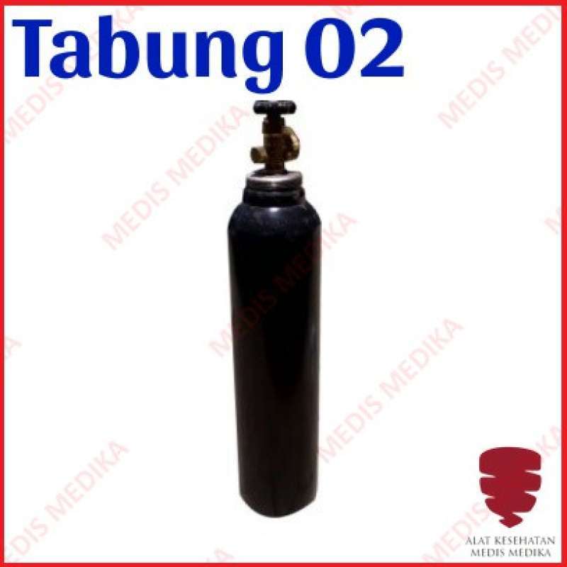 Jual Tabung Oksigen Dengan Isi O2 Oxygen Rumah Sakit Tabung 1 Kubik 1m3 ...
