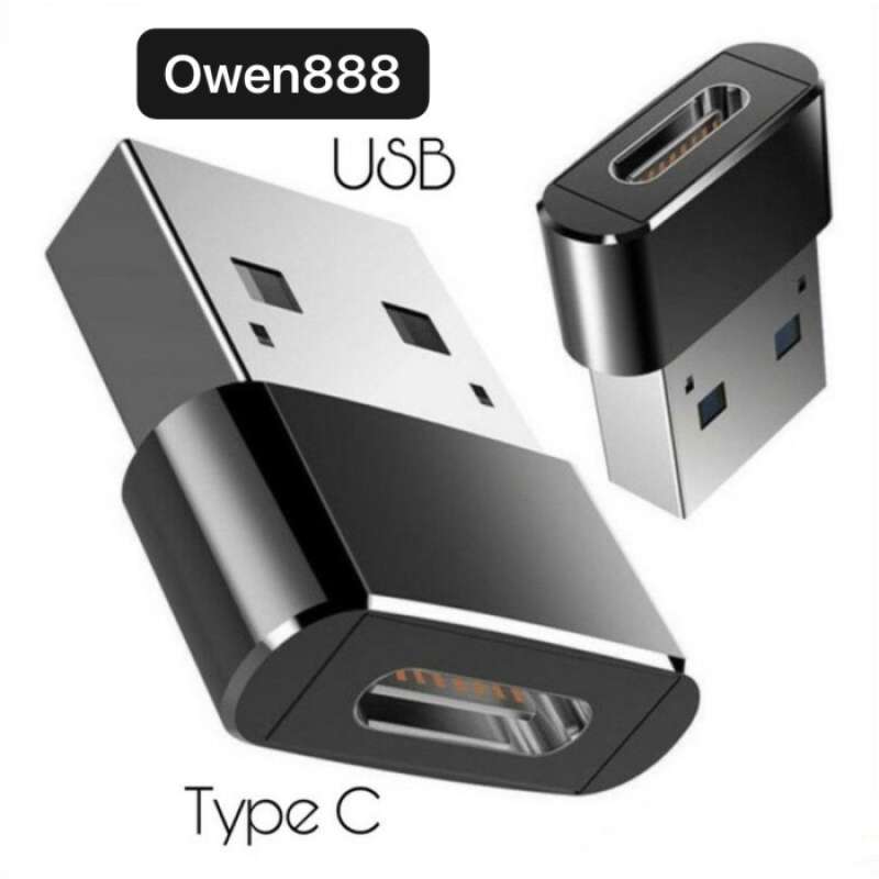 Jual ADAPTER SAMBUNGAN TYPE-C FEMALE TO USB OTG MALE / OTG KE TYPE C di ...