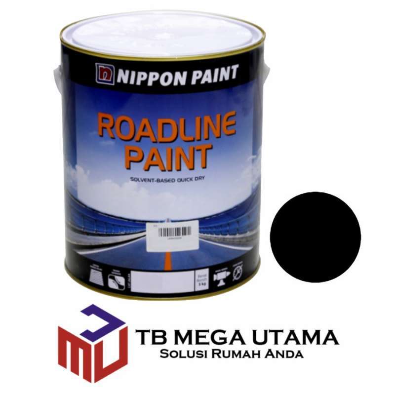 Jual Nippon Roadline Paint 5 Kg Black | Cat Marka Jalan Trotoar Warna ... Jual Nippon Roadline Paint 5 Kg Black | Cat Marka Jalan Trotoar Warna ...