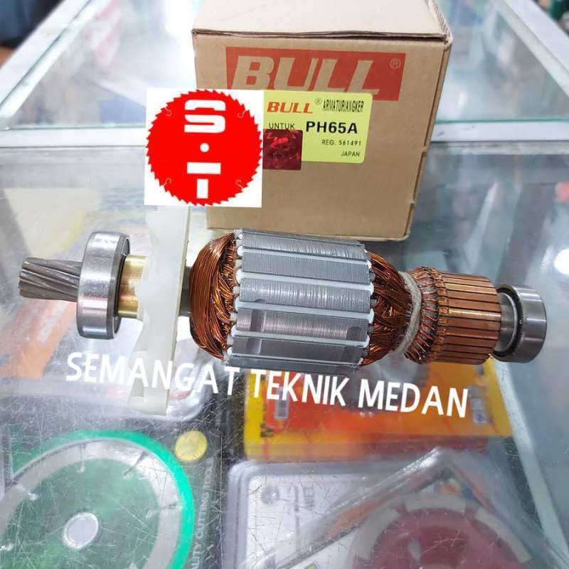 Jual Armature Angker Mesin Jack Demolition Hammer Ph65 Ph65a Hitachi Bull Di Seller Semangat ...