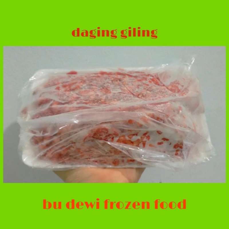 Jual Premium Daging Giling Sapi 500 gr Frozen di Seller Frozen Food Ibu ...