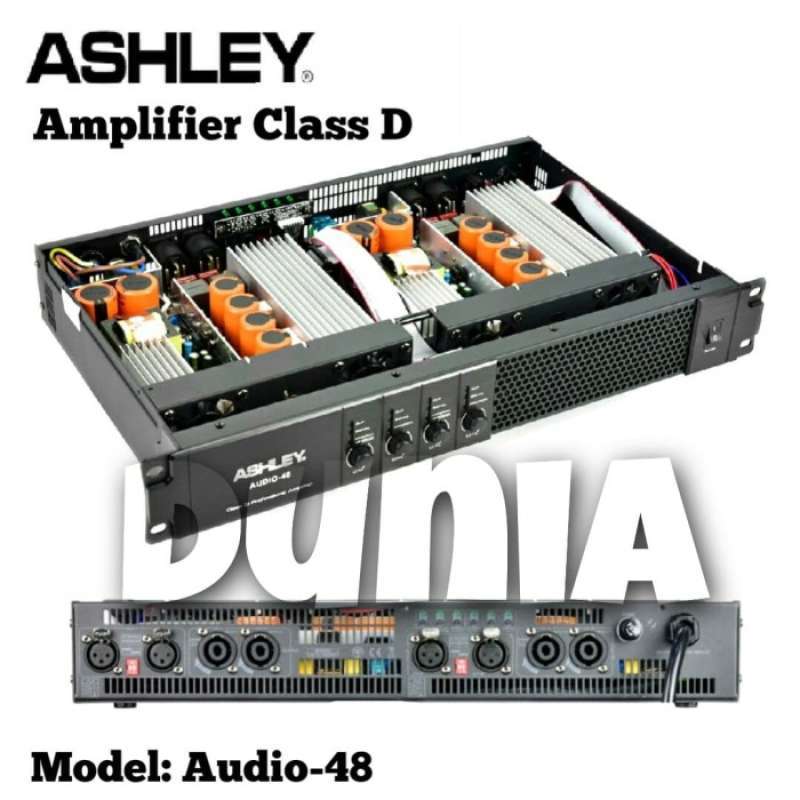 Jual Power Ashley Audio 48 Original Amplifier 4 Channel Class D SPECIFICAT di Seller Gasta Depn ...