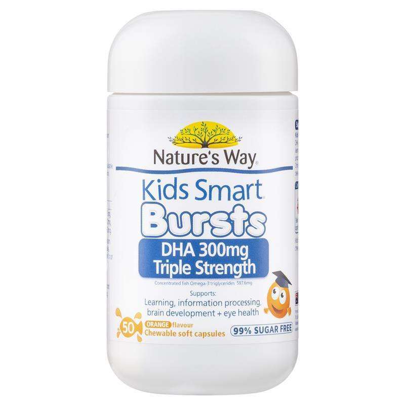 Promo (TERBAIK) Nature's Way Kids Smart DHA 300mg Triple Strength 50 ...