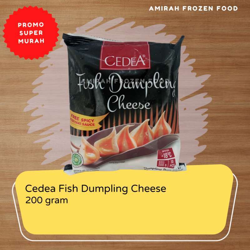 Jual Cedea dumpling cheese 200g di Seller Amirah Frozen Food ...