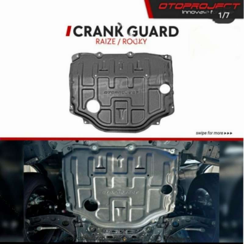 Jual Crank Guard / Cover Pelindung Bawah Mesin Otoproject Raize / Rocky ...