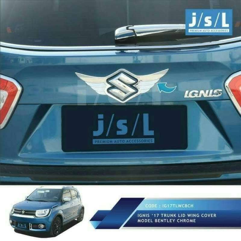 Promo Trunklid/ Ring Logo/ Cover Logo Suzuki Ignis Model Wing Sayap ...