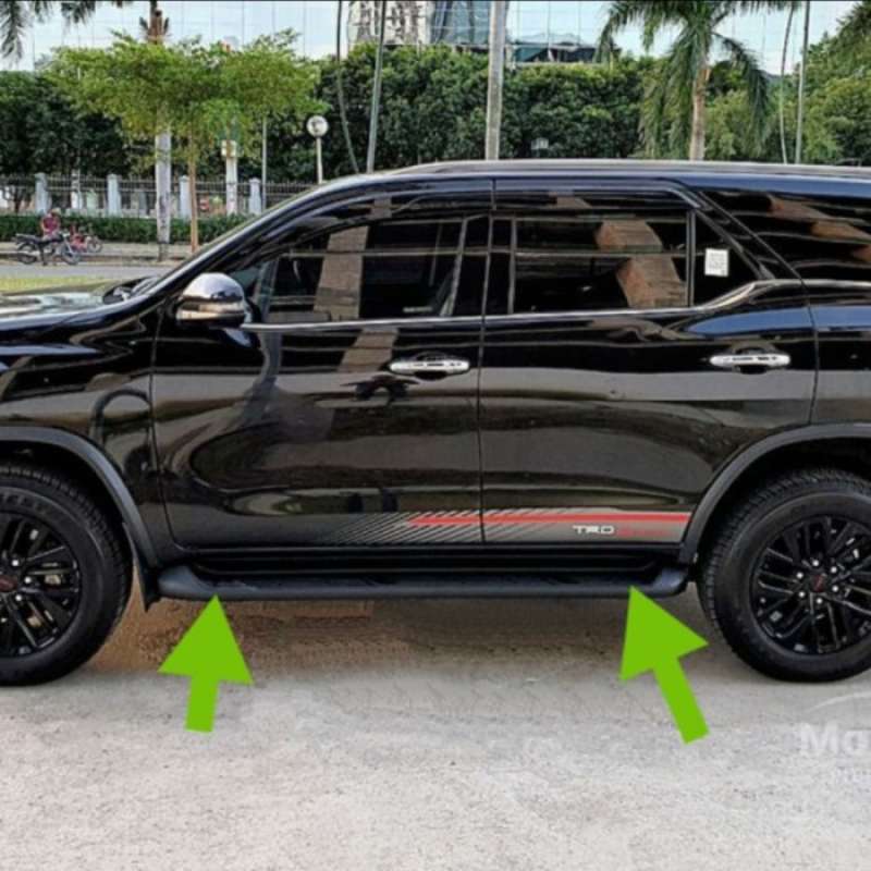 Jual footstep / cover footstep/ Ijekan kaki fortuner TRD 2019/2021 ...