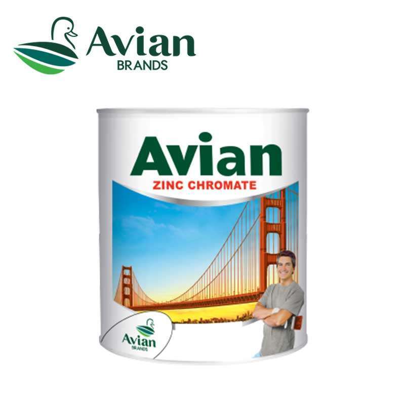 Promo Avian Zinc Chromate 1 Kg (cat Dasar Besi) - 9711 Grey Green ...
