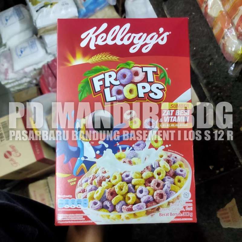 Jual KELLOGGS FROOT LOOPS 300 GR di Seller PD MANDIRI BDG - Kebon Jeruk ...