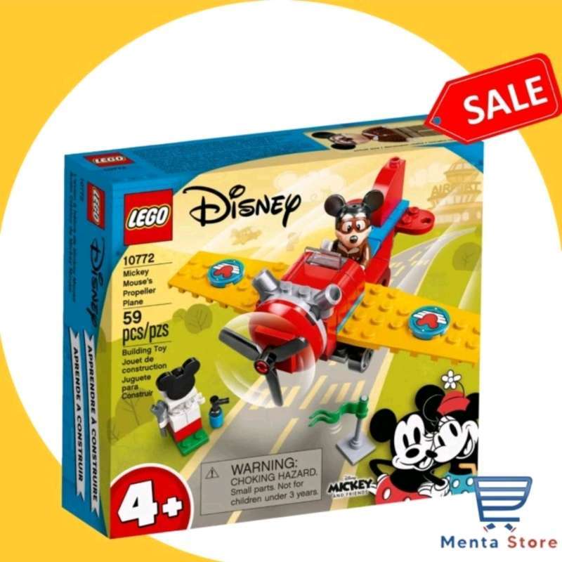 Promo Lego 10772 Disney Mickey Mouse's Propeller Plane Diskon 30% Di ...