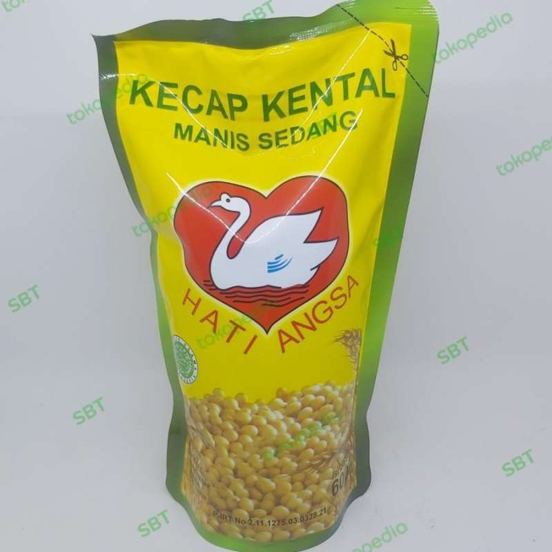 Jual Kecap Kental Manis Sedang 600ml Hati Angsa. di Seller SBT - Kota ...
