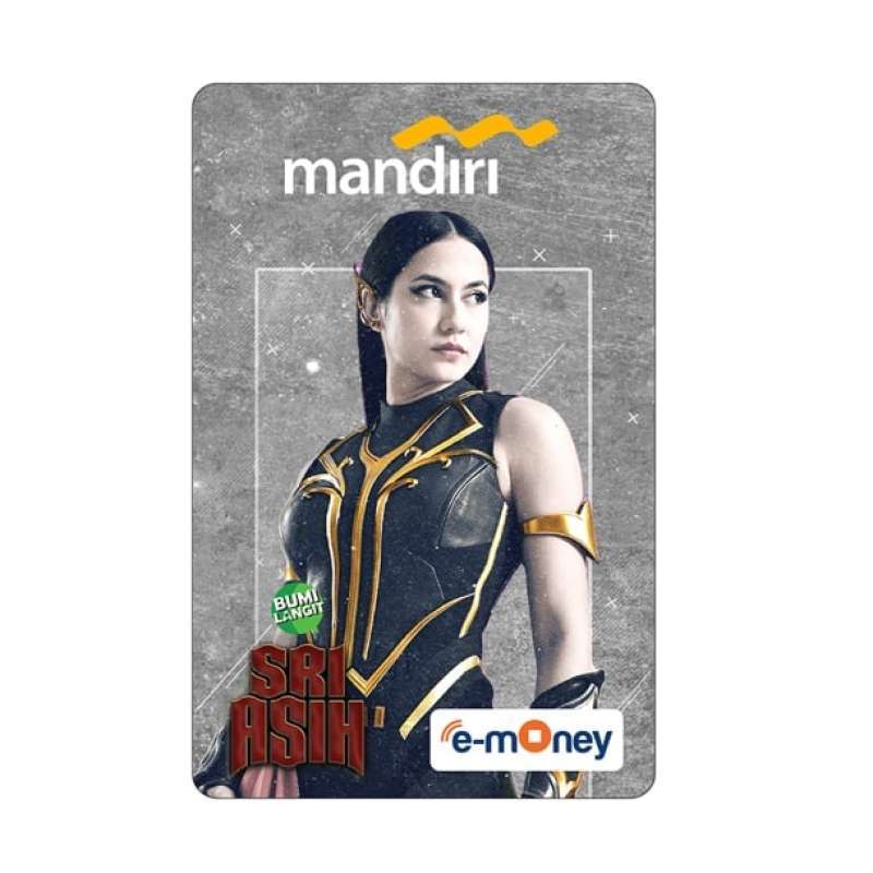 Jual Mandiri e-Money edisi Sri Asih - Grey di Seller Mandiri e-Money ...