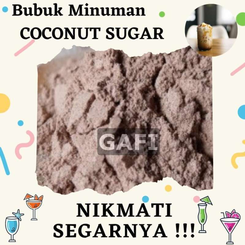 Jual Bubuk Minuman Coconut Sugar 1Kg Drinking Powder 1Kg Kekinian Boba ...