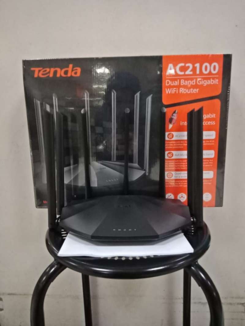 Promo Tenda Ac23 Ac2100 Dual Band Gigabit Wifi Router Diskon 10% di ...