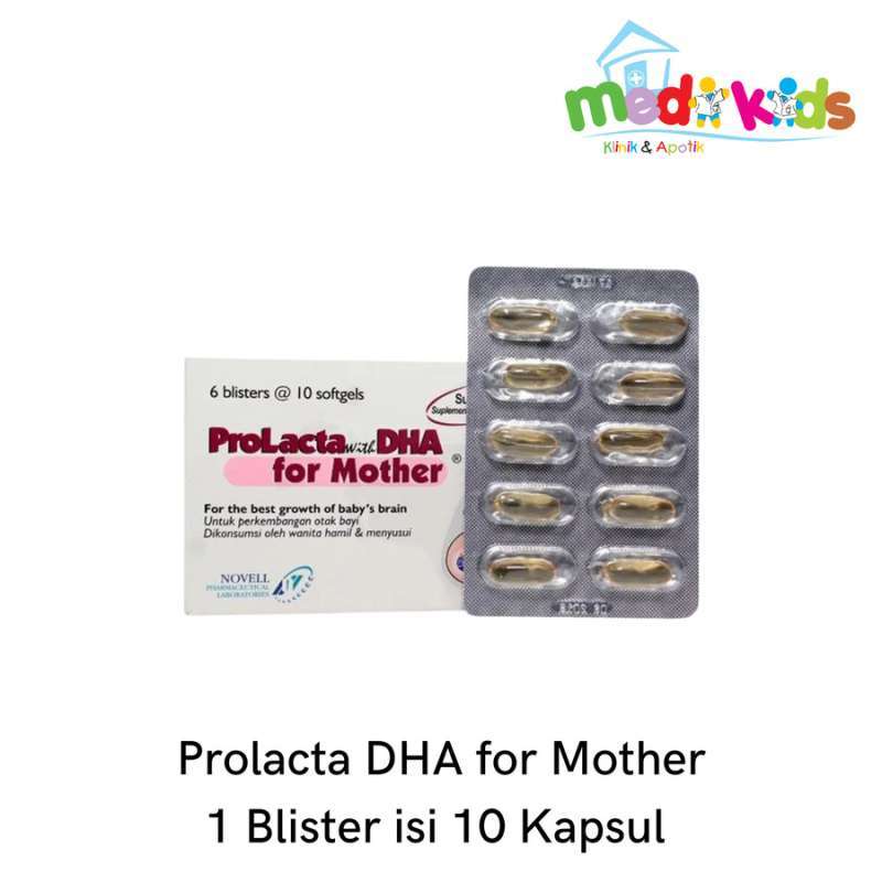 Jual Prolacta DHA For Mother Vitamin DHA Ibu Hamil Halal di Seller ...