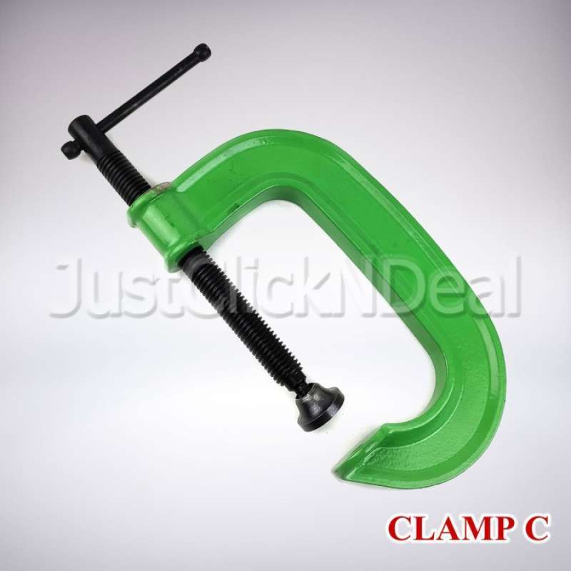 Promo Tekiro Klem Clamp C Besi 3 4 5 6 8 Inch Diskon 10% Di Seller ...