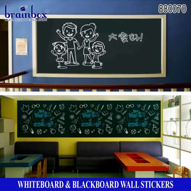 Jual Stiker Papan Tulis Tempelan Dinding Whiteboard Blackboard Wall Di ...