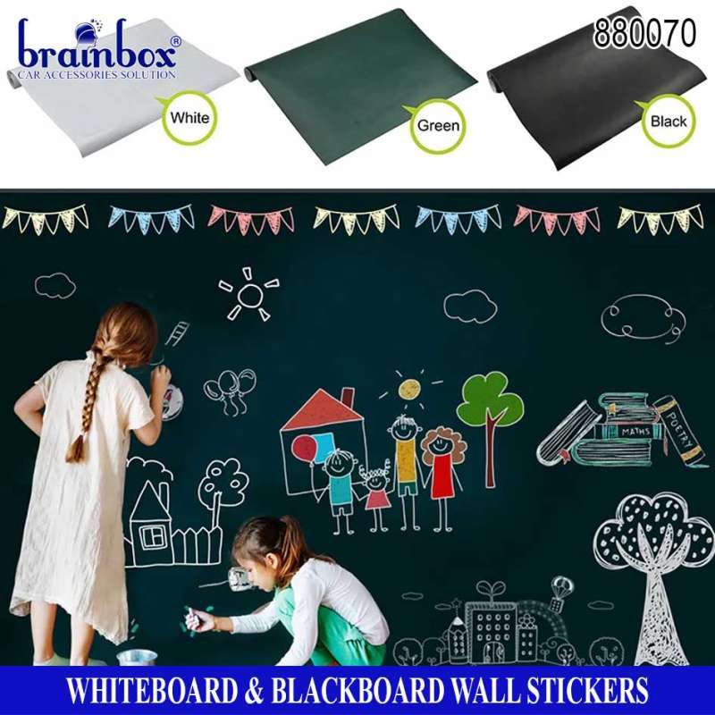 Jual Stiker Papan Tulis Tempelan Dinding Whiteboard Blackboard Wall Di ...