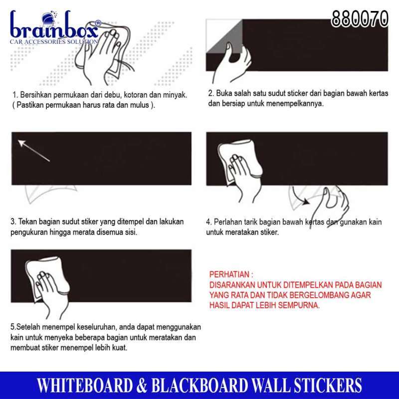 Jual Stiker Papan Tulis Tempelan Dinding Whiteboard Blackboard Wall Di ...