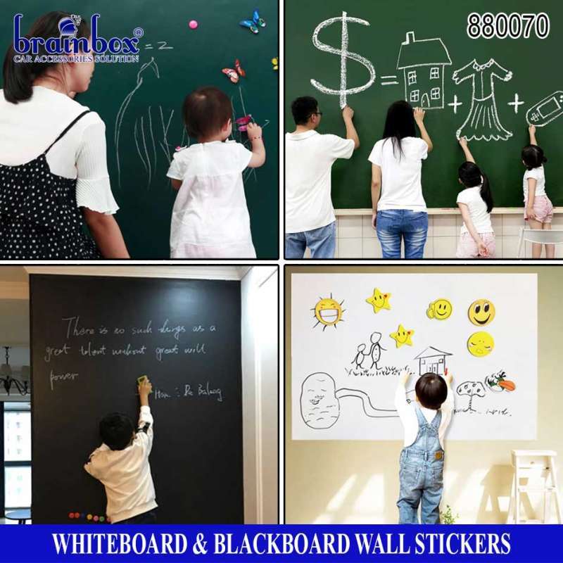 Jual Stiker Papan Tulis Tempelan Dinding Whiteboard Blackboard Wall Di ...