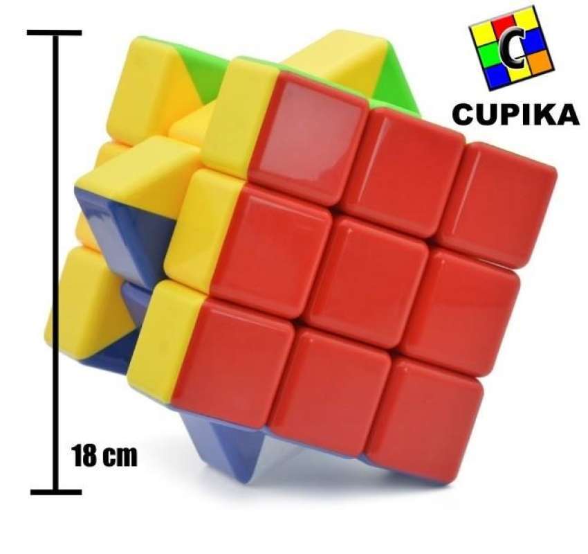 Jual Rubik Raksasa Jumbo Big 3x3 18 cm Giant Cube 3x3x3 HeShu ...