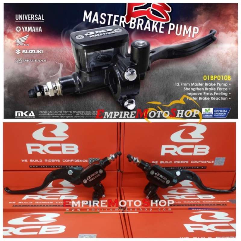 Jual Master Rem RCB Kotak E3 Set Aerox Nmax PCX 2018 Vario Original di ...
