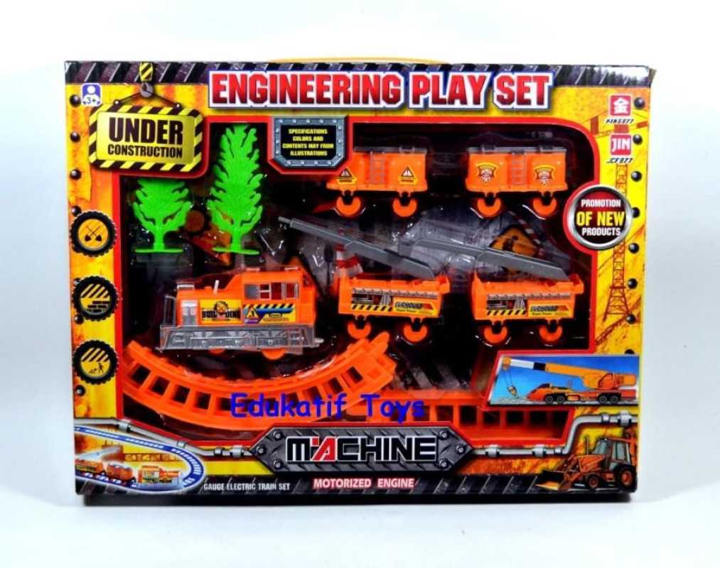 Jual Kereta Api Engineering Train, Mainan Kereta Api Konstruksi di ...