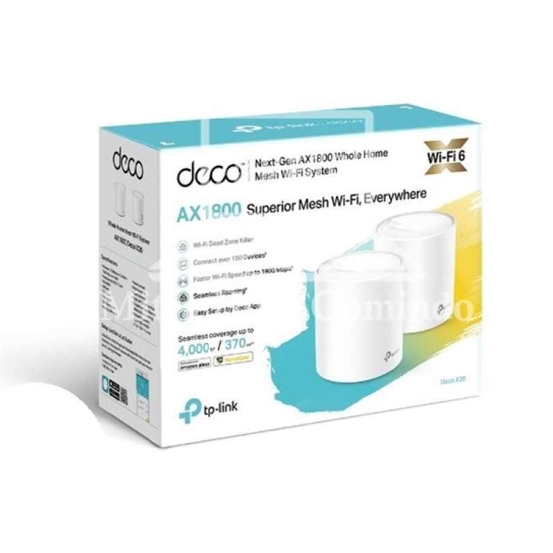 Jual TP-Link Deco X20 2-pack AX1800 Whole Home Mesh WiFi 6 System di ...
